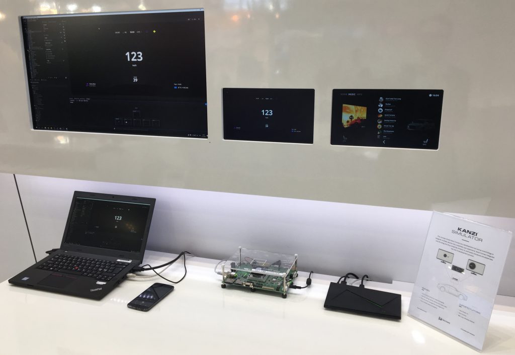 Kanzi Maps, Particles, and Simulator: Automotive UI Demos at Embedded ...