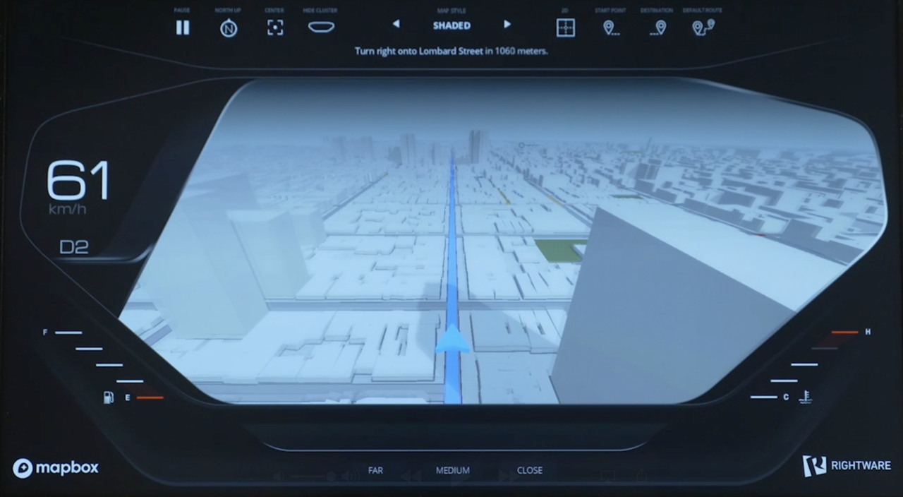 Rendering Online Maps in Rich 3D with Kanzi UI