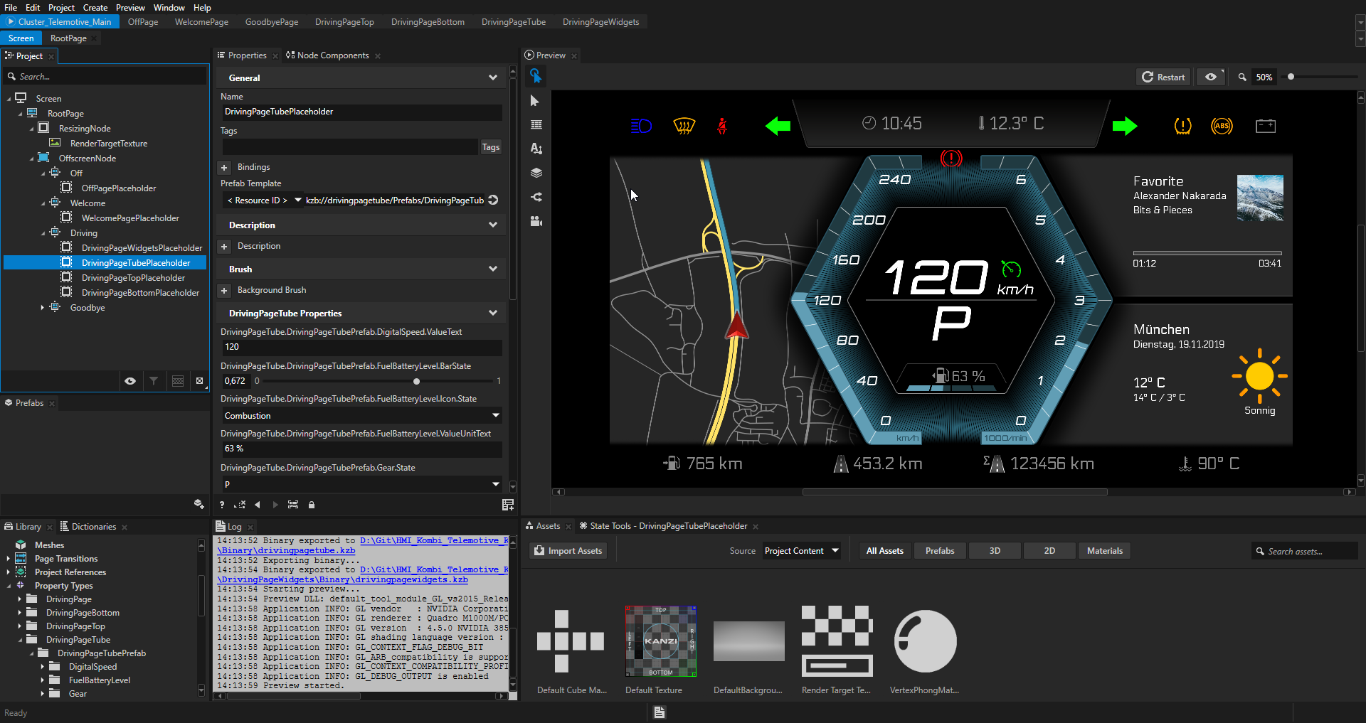 HMI development and validation made easy by Magna Telemotive and Kanzi