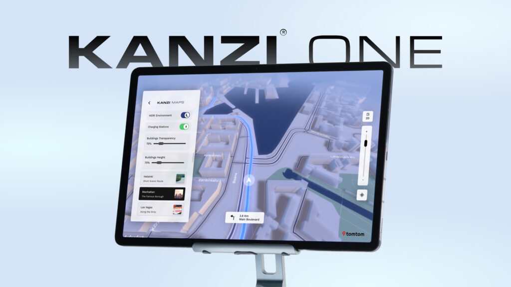Take your HMI map navigation to the next level with Kanzi Maps - Rightware