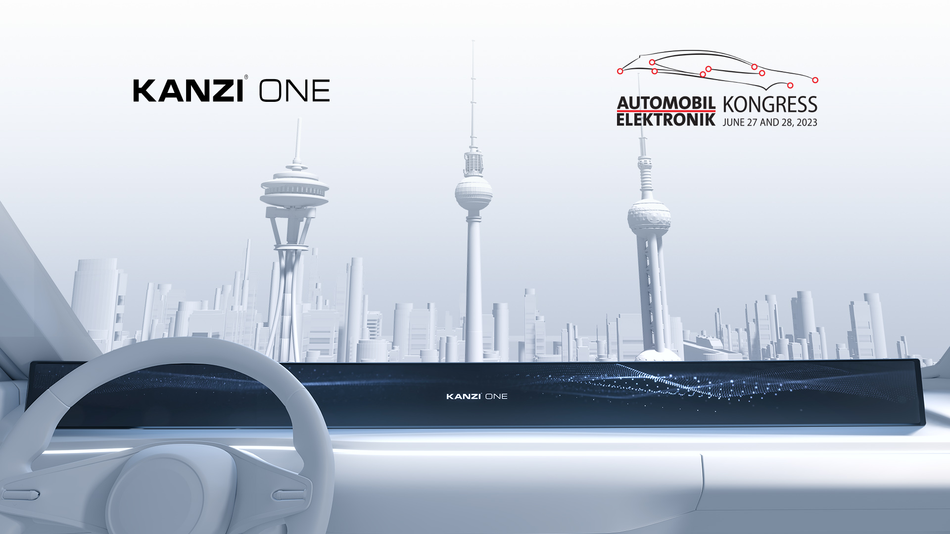 Rightware and Kanzi One at Automobil-Elektronik Kongress 2023 - Rightware