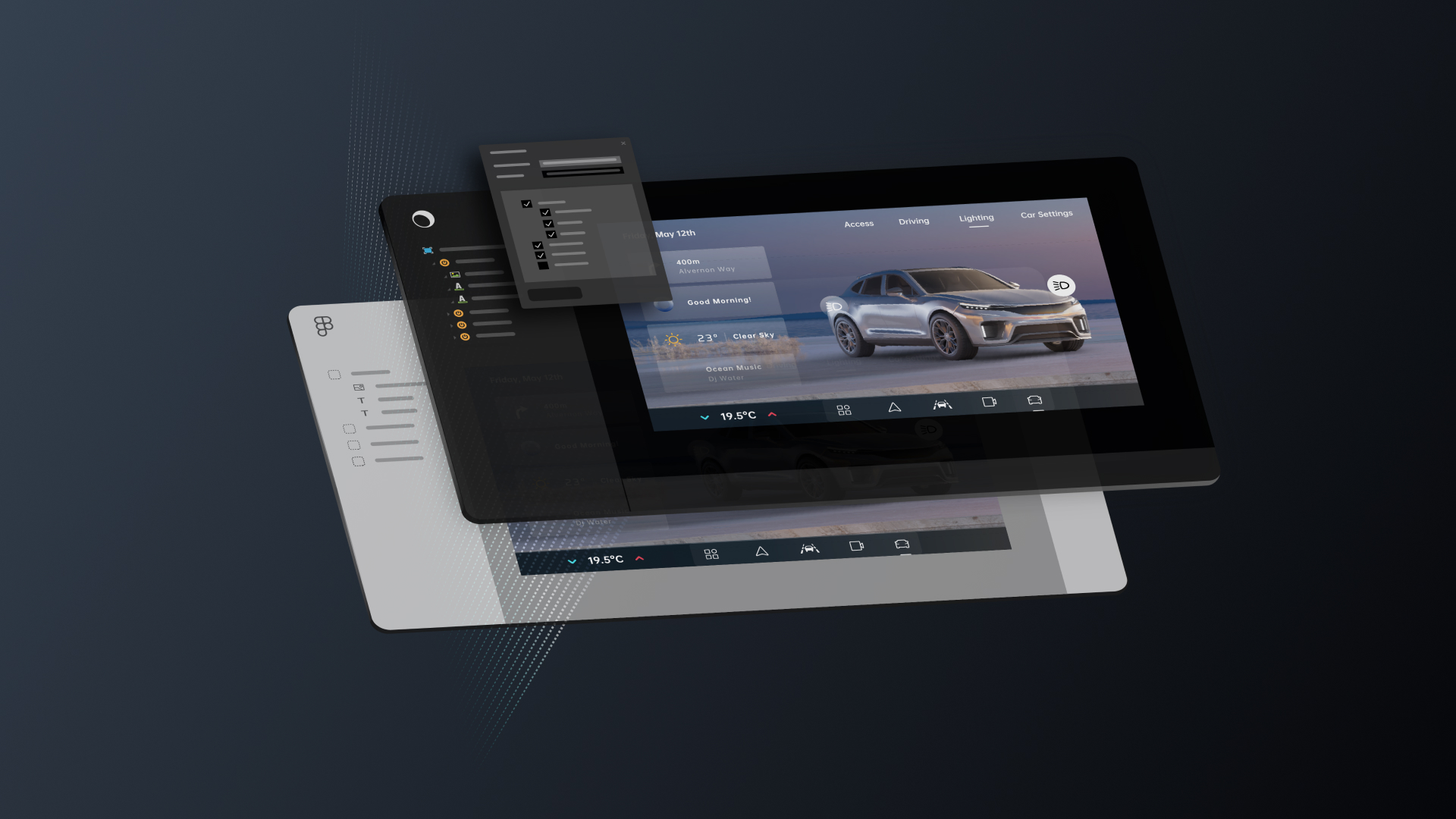 Kanzi Studio I Agile automotive HMI development I No-code editor