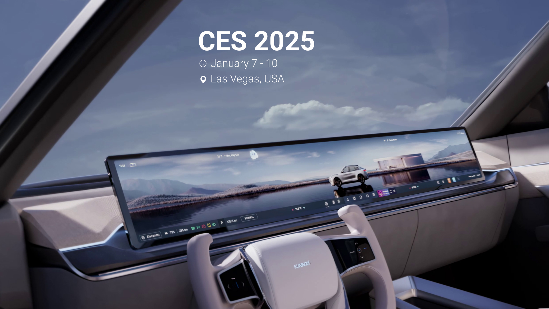 Kanzi Experience — CES 2025 - Rightware